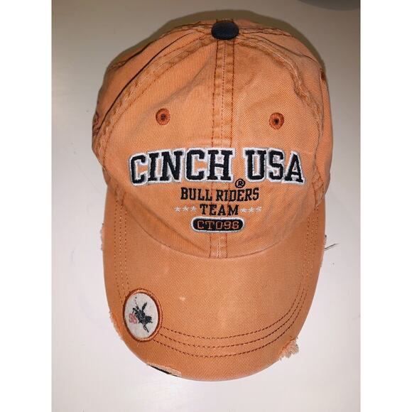 Cinch | Accessories | Cinch Bull Riders Team Hat Ct96 Rodeo Gear Rare ...